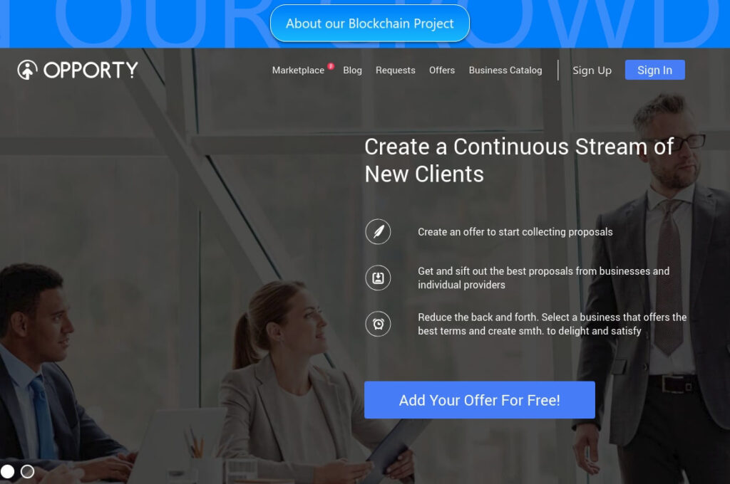 Opporty - Clever Solution